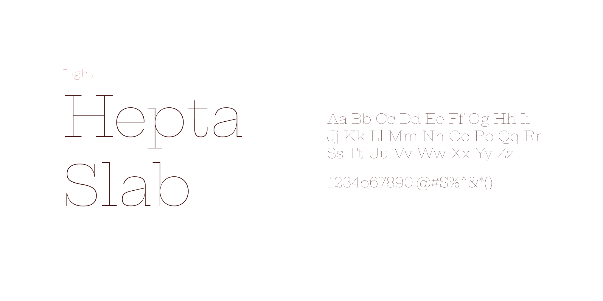Hepta Slab | Font of the Week